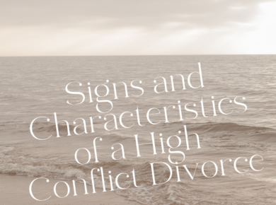 High Conflict Divorce: A Comprehensive Guide - My Hidden Scars